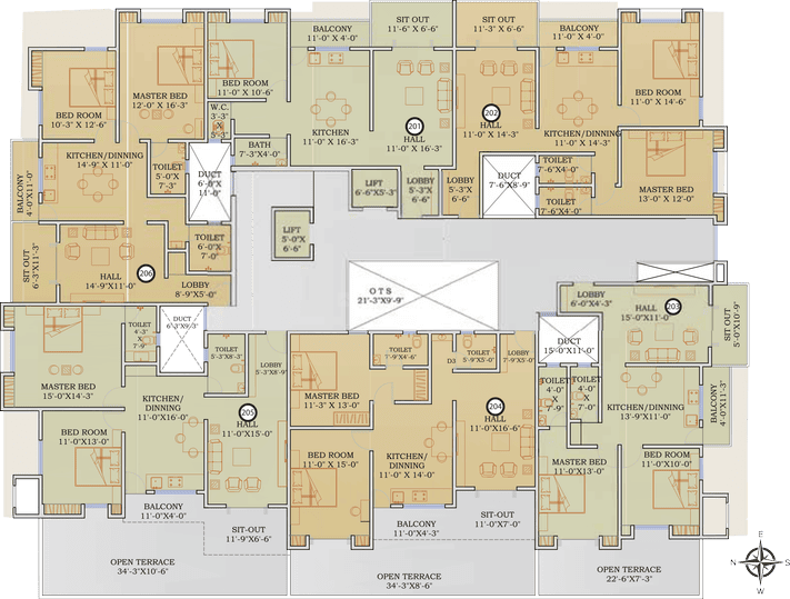 Lahoti Rukmini Heights in Malkapur, Satara - Price, Reviews & Floor Plan