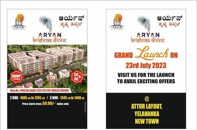 Aryan Krishnaa Divine in Yelahanka, Bangalore - Price, Reviews & Floor Plan