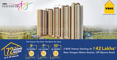 VBHC Haven of Joy in Kambipura, Bangalore - Price, Reviews & Floor Plan