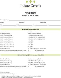 Emaar Greens in Bada Bangarda, Indore - Price, Reviews & Floor Plan