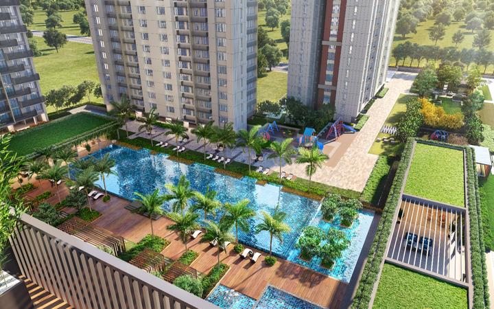 1017 Sqft 2 BHK Flat for sale in Eternia At Kalpataru Parkcity | Thane ...