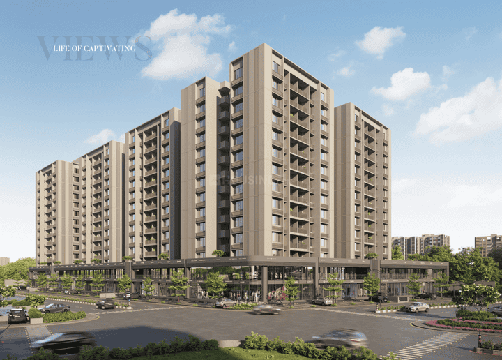 869 Sqft 3 BHK Flat for sale in Shaligram Prestige | Shela, South West ...