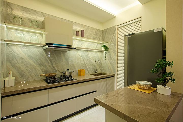 660 Sqft 2 BHK Flat for sale in Dosti West County Phase 5 Dosti Olive ...