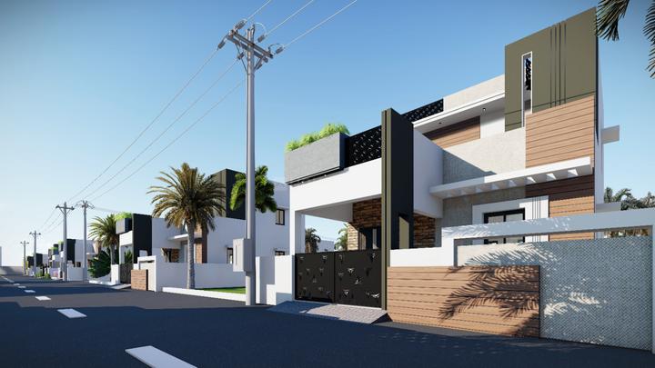 4 BHK 1500 Sqft Independent House for sale at Annur, Coimbatore ...