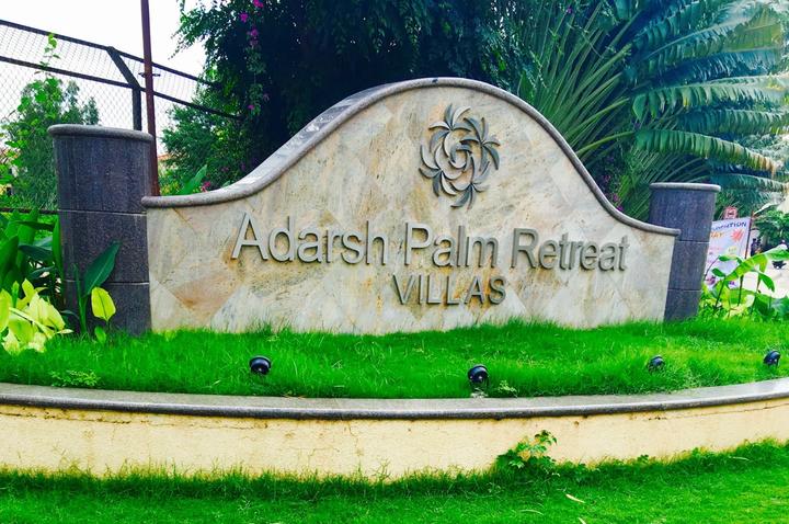 1300 Sqft 2 BHK Flat for sale in Adarsh Palm Retreat Mayberry Phase 1 ...
