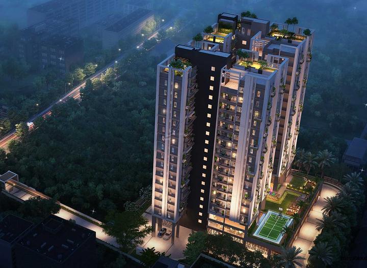 1335 Sqft 4 BHK Flat for sale in Tattvam | Bagmari, Kolkata | Property ...