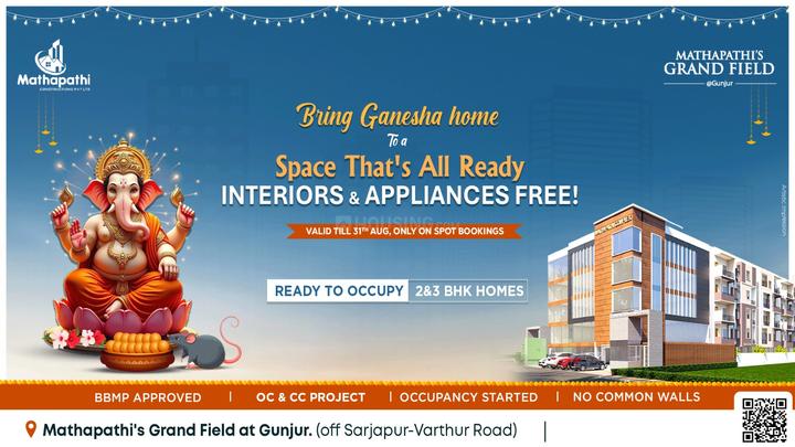 Mathapathi Grand Field in Gunjur, Bangalore - Price, Reviews & Floor Plan