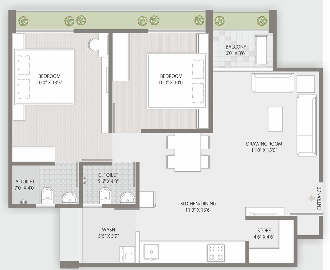 Sarjan Setu Altezza in Tragad, Ahmedabad - Price, Reviews & Floor Plan