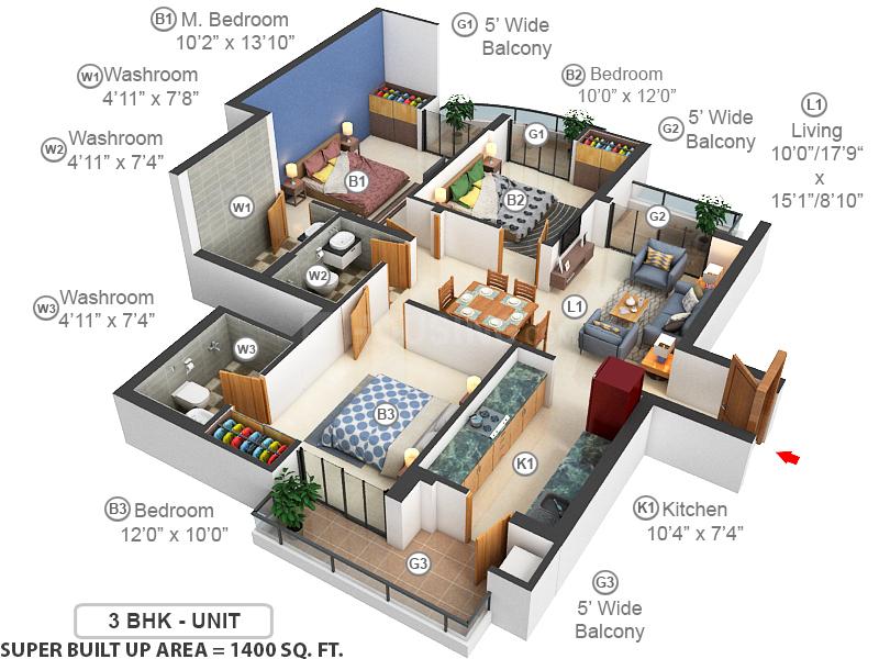 ATS Pious Hideaways in Sector 150, Noida - Price, Reviews & Floor Plan