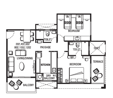 Pride Aloma County in Aundh, Pune - Price, Reviews & Floor Plan
