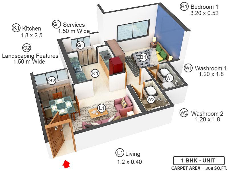 Parth Lakefront in Airoli, Navi Mumbai - Price, Reviews & Floor Plan