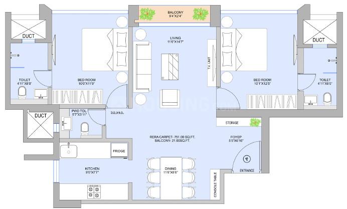 ONE MERAKI in Chembur, Mumbai - Price, Reviews & Floor Plan
