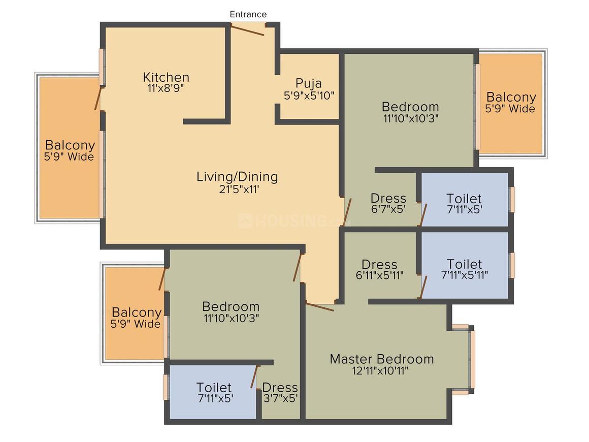 ILD Grand Floor Plan Sector 37C, Gurgaon