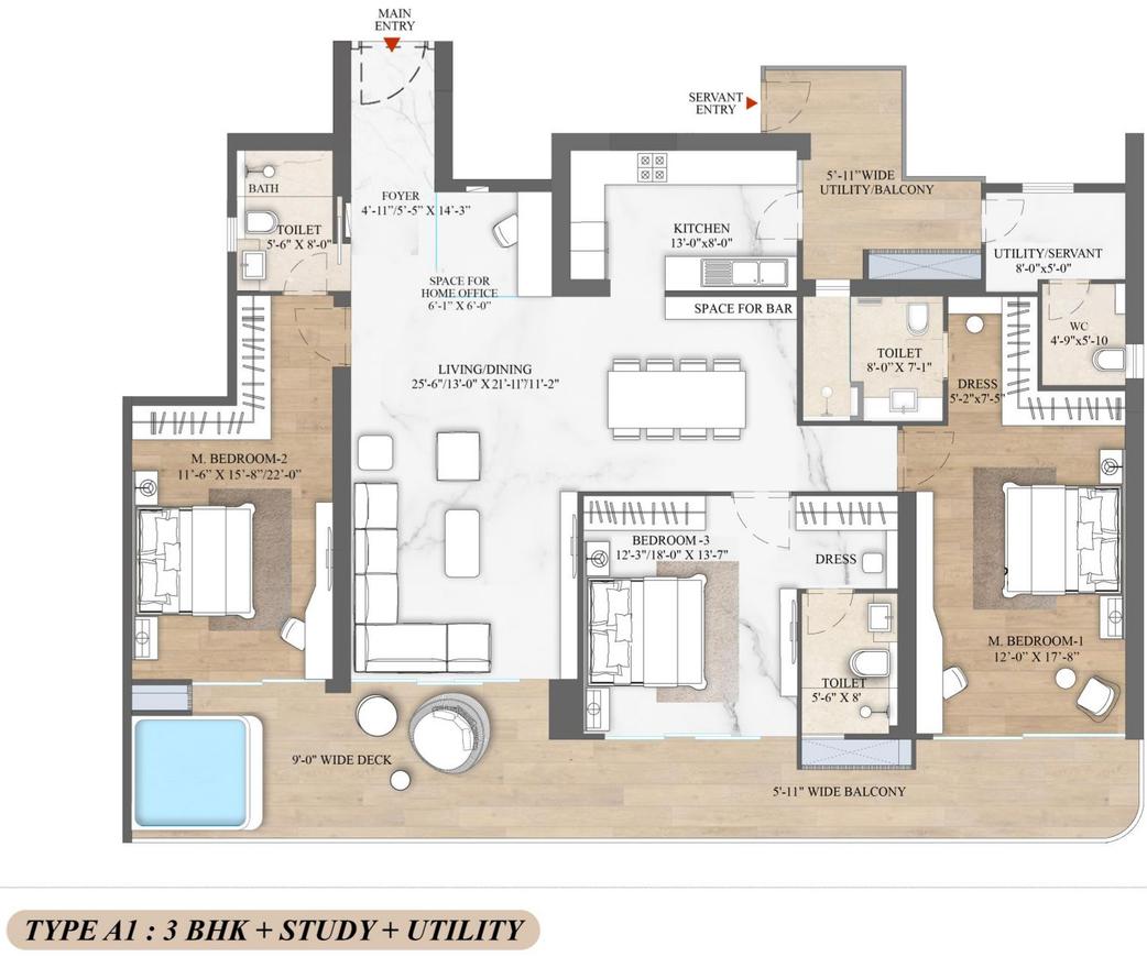 Smartworld The Edition Floor Plan Sector 66, Gurgaon