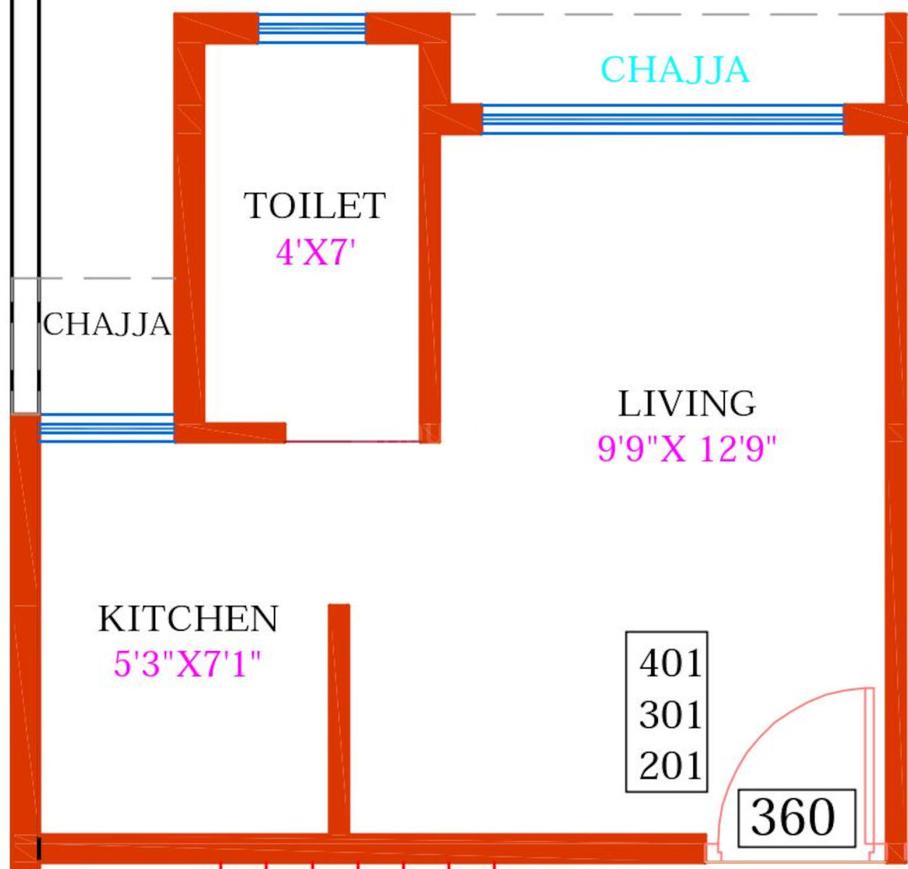 Aryan Sandhya Sadan Floor Plan Ulwe, Navi Mumbai