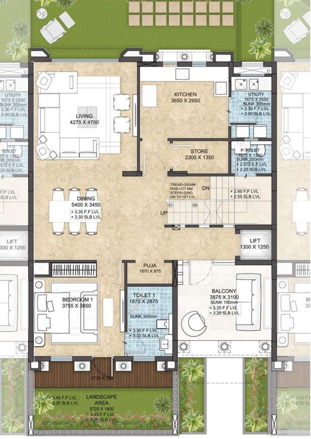 Shalimar Valencia County in Gomti Nagar Extension, Lucknow - Price, Reviews & Floor Plan