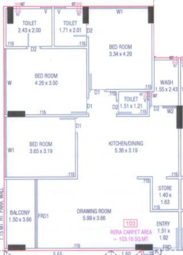 Gopinath Skywalk Arena Floor Plan Vaishno Devi Circle, Ahmedabad