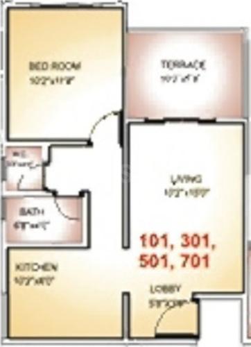 Kesar Properties Legacy Group Namo Builders Valley Phase 2 Floor Plan ...