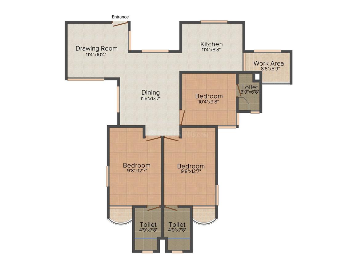 Desai DD Platinum Planet in Kaloor, Ernakulam - Price, Reviews & Floor Plan