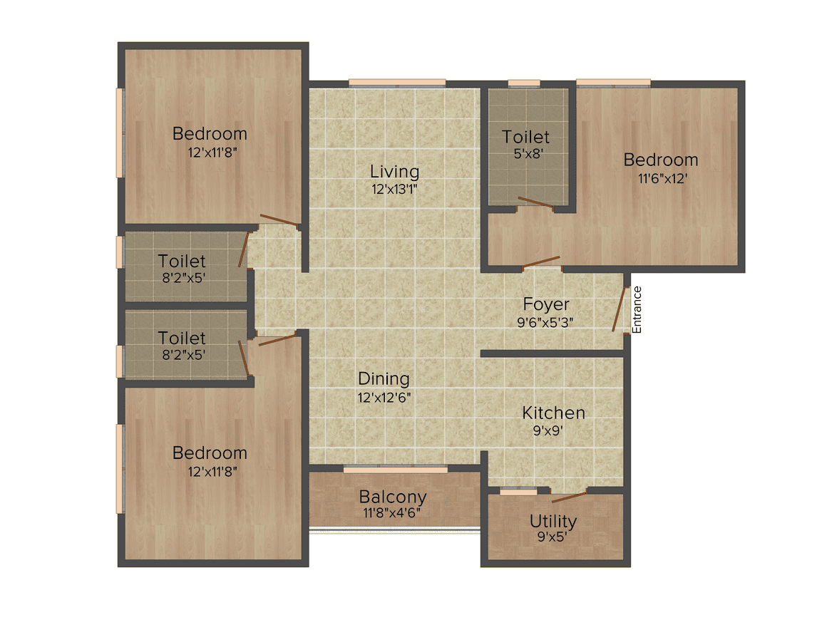 SNN Raj Grandeur in Bommanahalli, Bangalore - Price, Reviews & Floor Plan