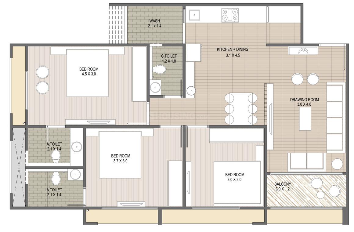 Motherland Magnate Legend in Vaishno Devi Circle, Ahmedabad - Price ...