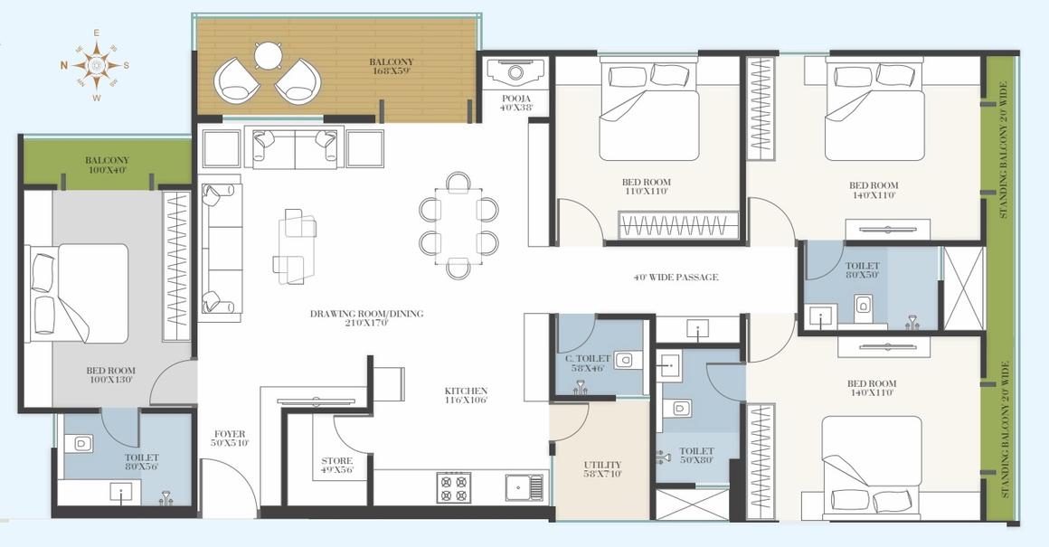 Heaven Crest in Sama Savli, Vadodara - Price, Reviews & Floor Plan
