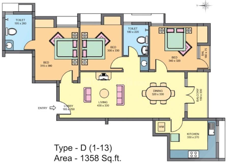 Skyline Opal Arch in Kaloor, Ernakulam - Price, Reviews & Floor Plan