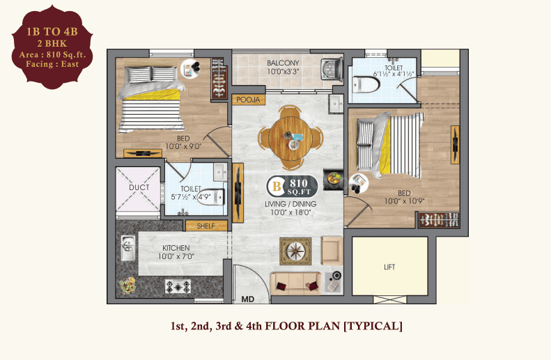 DAC Thambulam Floor Plan Chengalpattu, Chennai