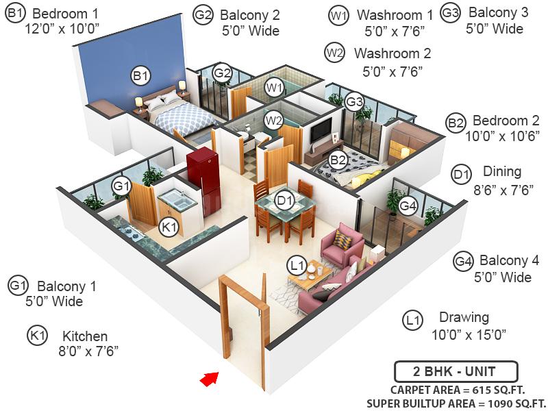 Civitech Strings in Noida Extension, Noida - Price, Reviews & Floor Plan