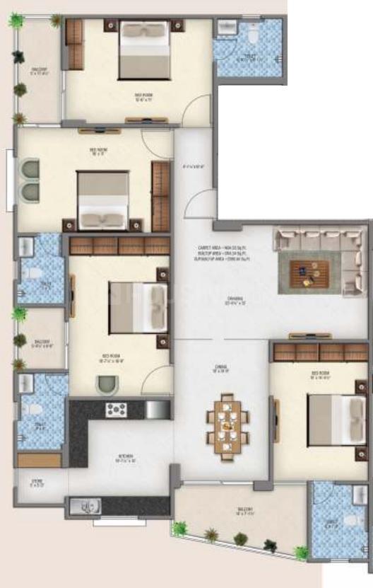 Shanti Sadan Floor Plan Bapu Nagar, Jaipur