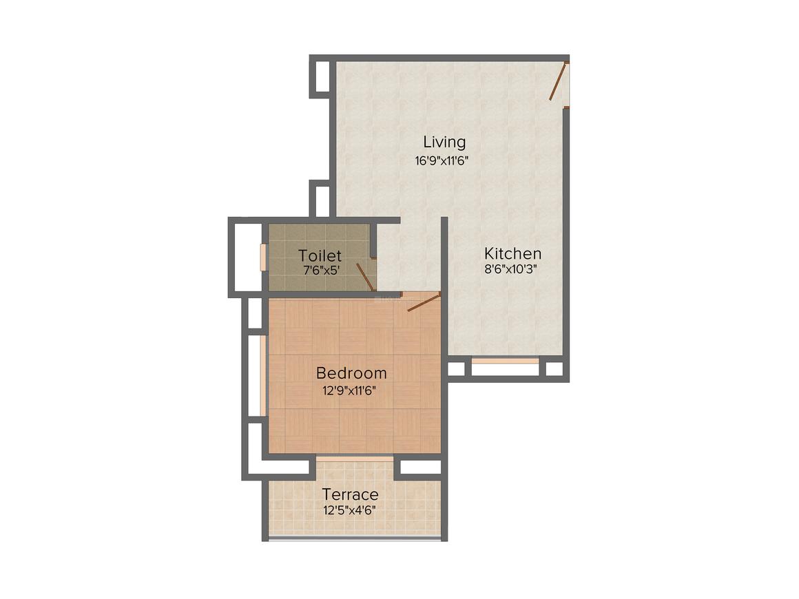 Devi Indrayani Floor Plan Talwade, Pune