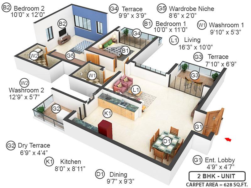 Runal Gateway Phase III in Ravet, Pune - Price, Reviews & Floor Plan