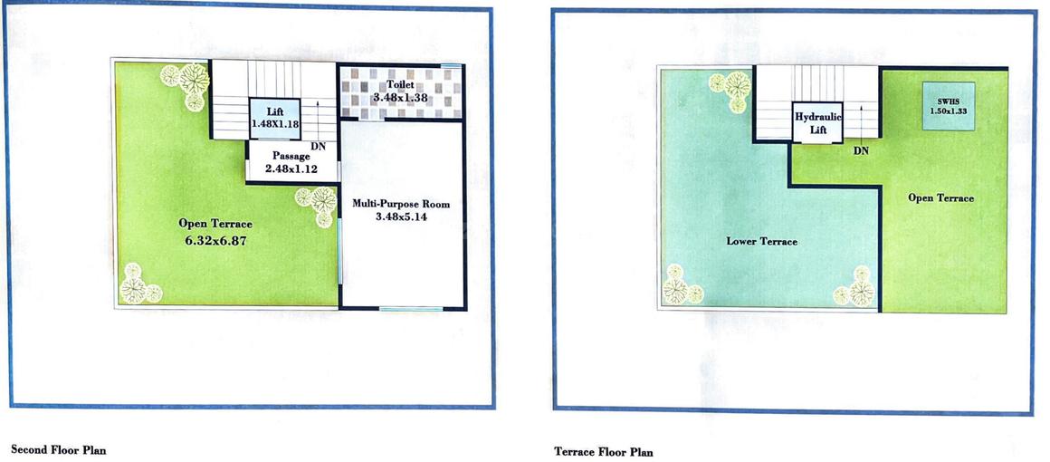Atriya Villa Floor Plan Bhayli, Vadodara