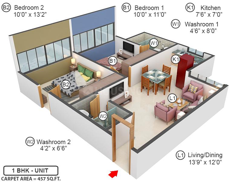 SMGK Urbana Heights in Jogeshwari West, Mumbai - Price, Reviews & Floor ...