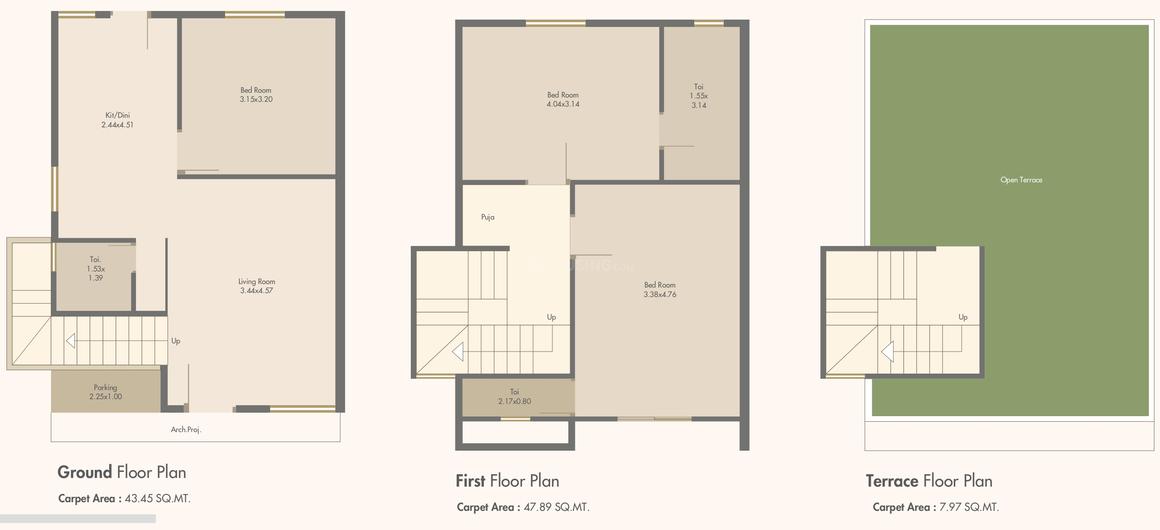 Hayosha Samruddhi Saffron Floor Plan Soma Talav, Vadodara