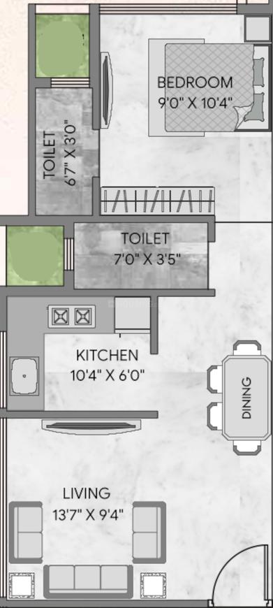 Shivesh Emerald Floor Plan Airoli, Navi Mumbai