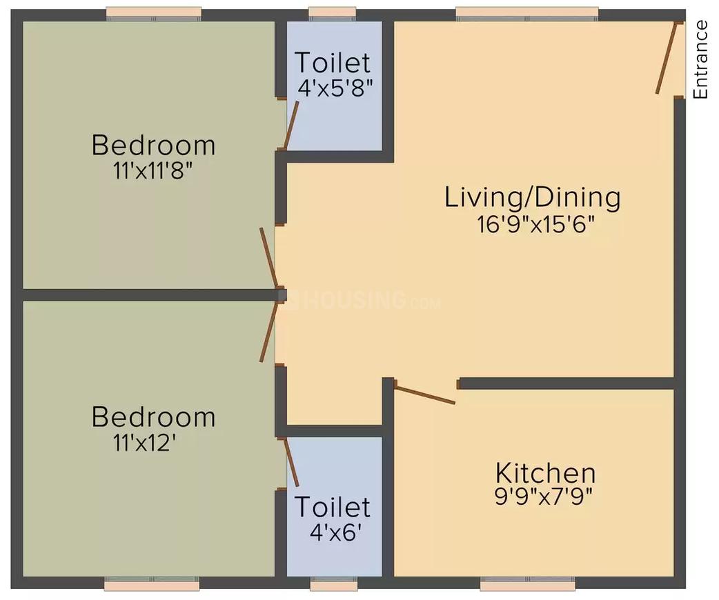 SS Smaya Floor Plan Poonamallee, Chennai