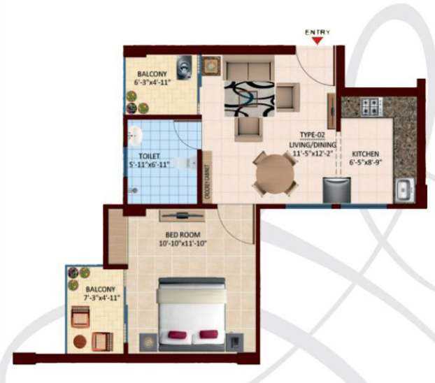 Rohit Grand Floor Plan Guramba, Lucknow