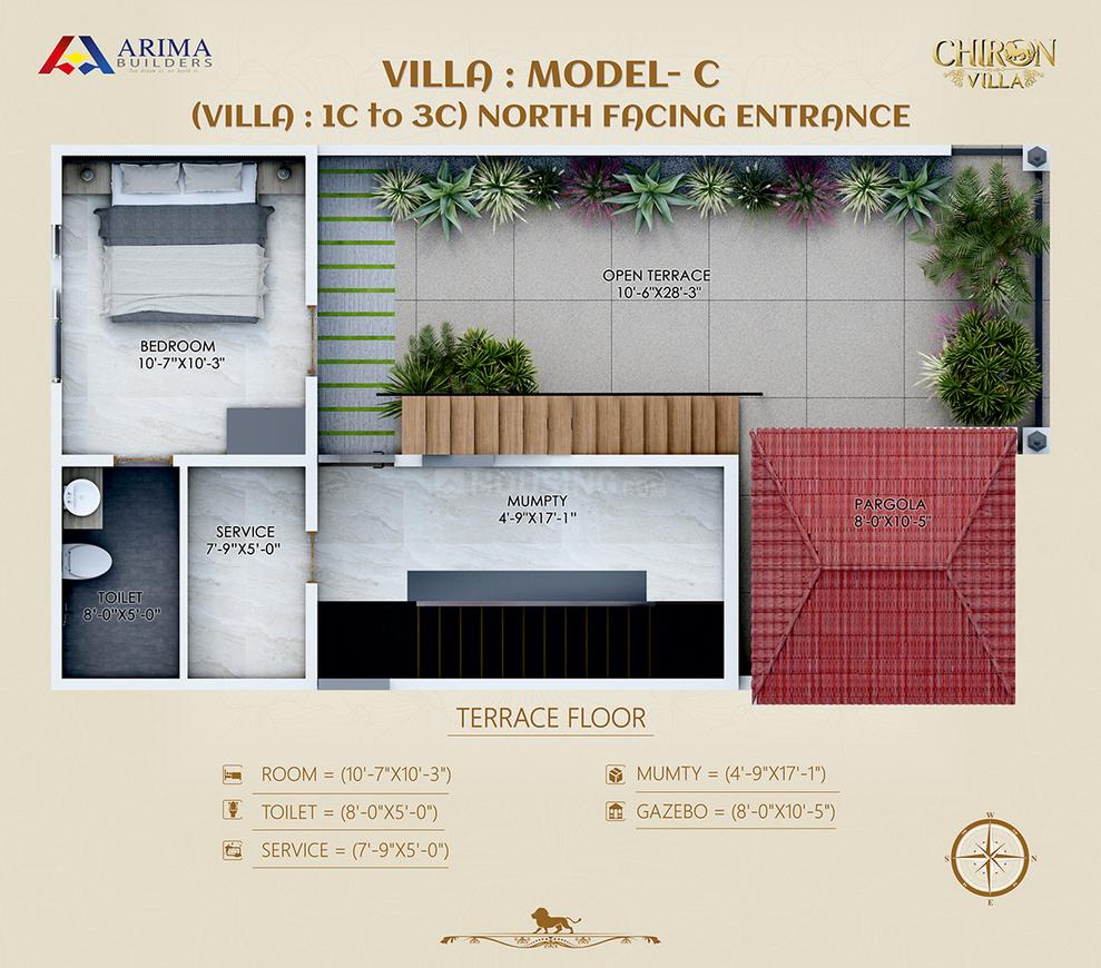 Arima Chiron Villa in ECR, Chennai - Price, Reviews & Floor Plan