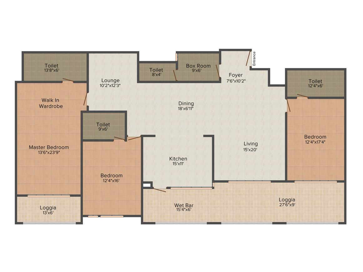 UKN Miraya Rose in Whitefield, Bangalore - Price, Reviews & Floor Plan