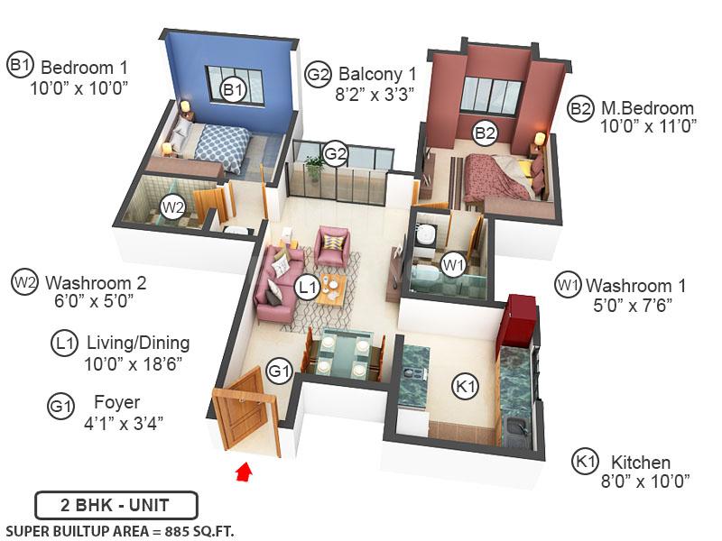 BSCPL Bollineni Zion in Sithalapakkam, Chennai - Price, Reviews & Floor ...