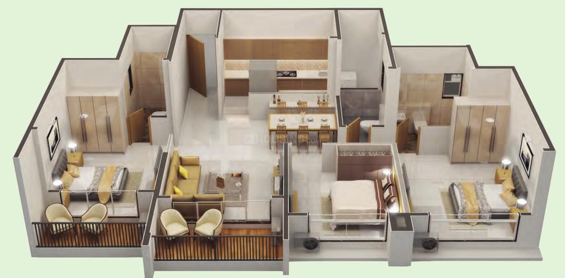Dosti Greenscapes Phase 2 Floor Plan Hadapsar, Pune