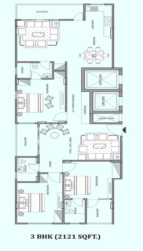 UDB Aranya Floor Plan Sodala, Jaipur