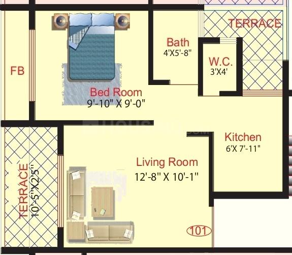 Star Paradise Floor Plan Ulwe, Navi Mumbai