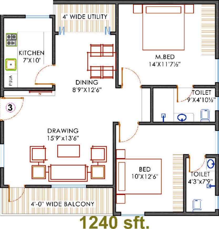 Myspace Mythri Floor Plan Reliaable Tranquil Layout, Bangalore