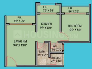 Haware Pinnacle Floor Plan Muthaval, Thane