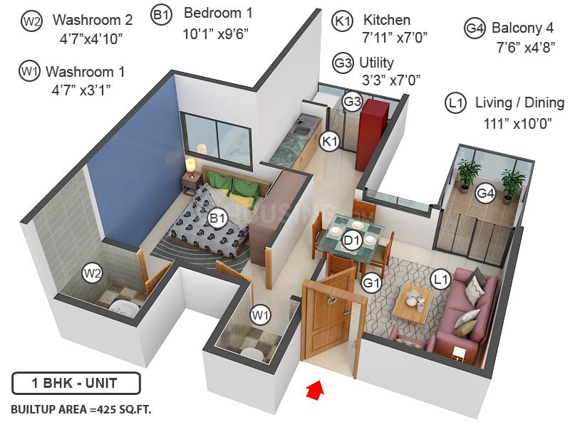 Atul Pari Towers in Narhe, Pune - Price, Reviews & Floor Plan