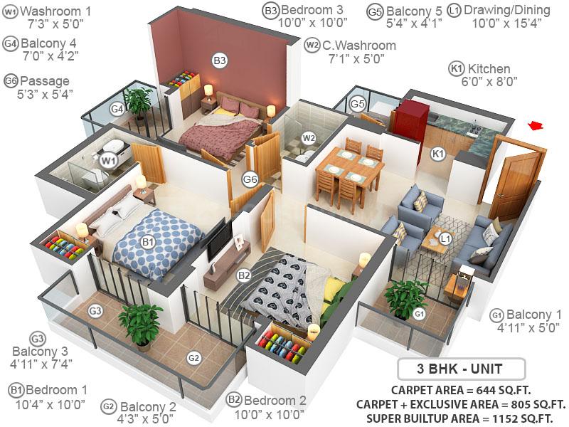 ABA Coco County in Noida Extension, Noida - Price, Reviews & Floor Plan