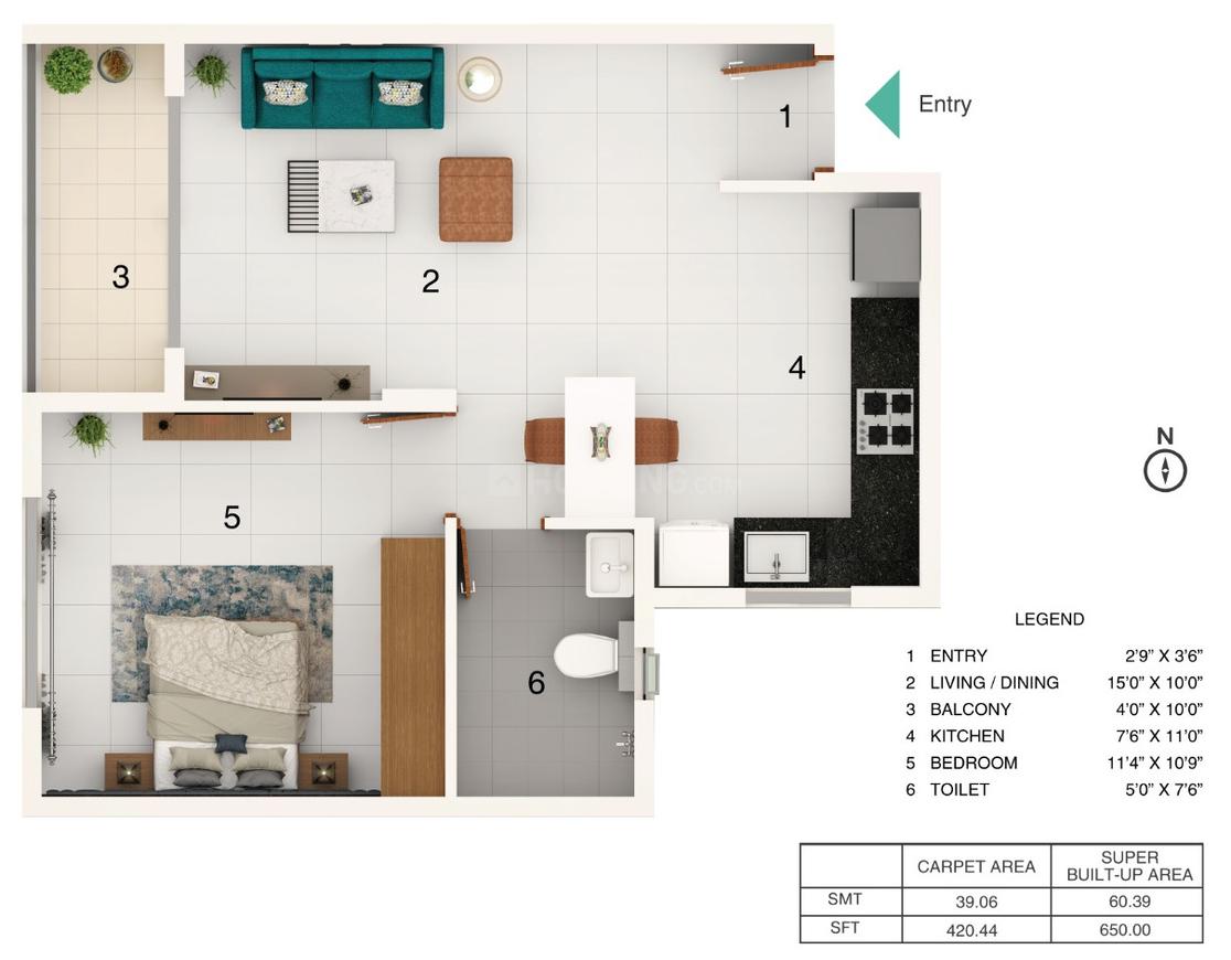 Adarsh Greens Phase 1 in Jakkur, Bangalore - Price, Reviews & Floor Plan