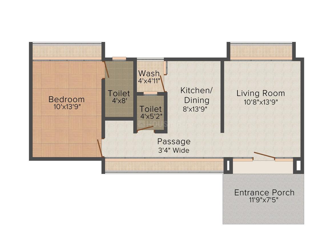 Flock Homes Floor Plan Rethal, Ahmedabad